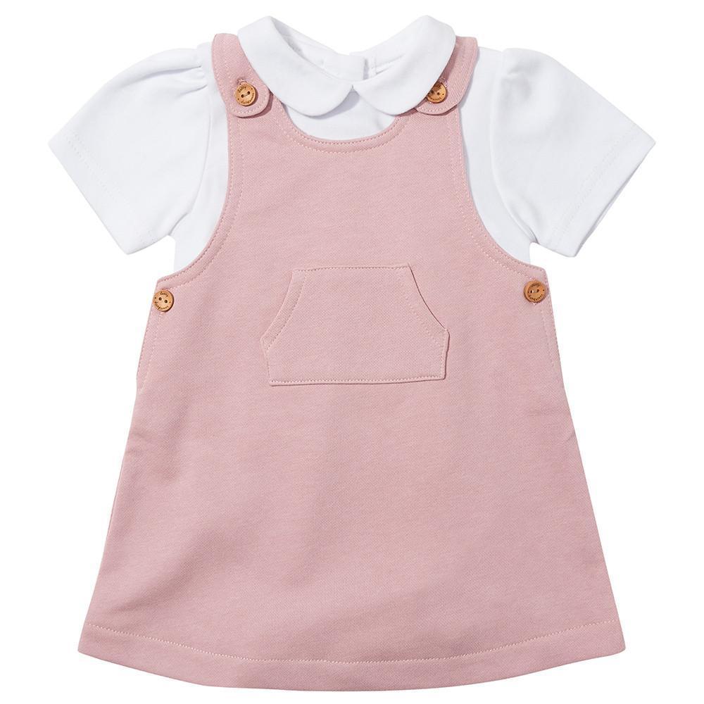 Pink Diddy Dress – Dotty Dungarees Ltd