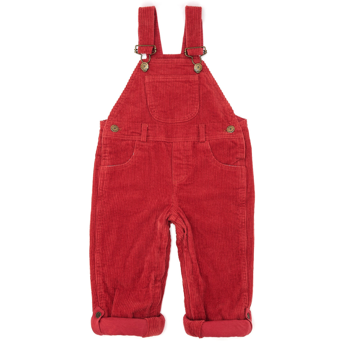 Robin Red Chunky Cord Dungarees – Dotty Dungarees Ltd